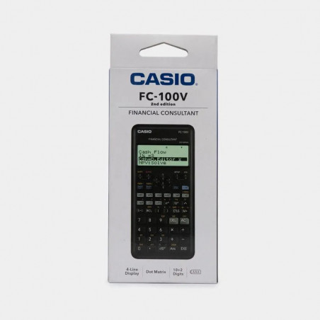 Calculadora financiera CASIO fc-100
